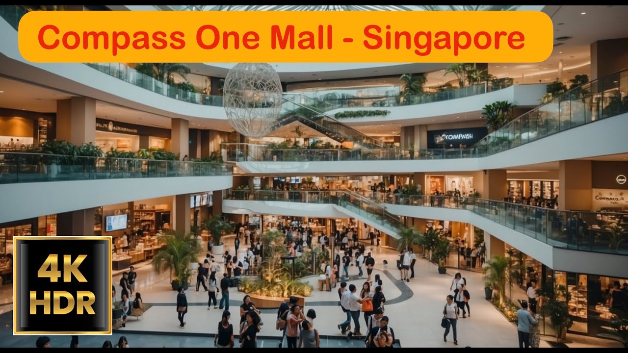 Compass One Mall in Sengkang Singapore - YouTube