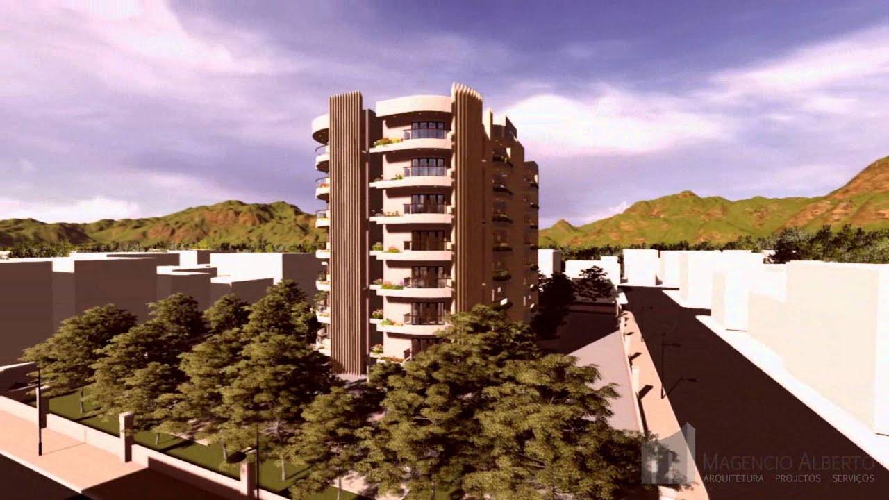 Projeto residencial multifamiliar. - YouTube