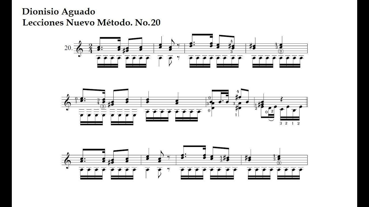 D. Aguado. Nuevo Método, N20 - YouTube