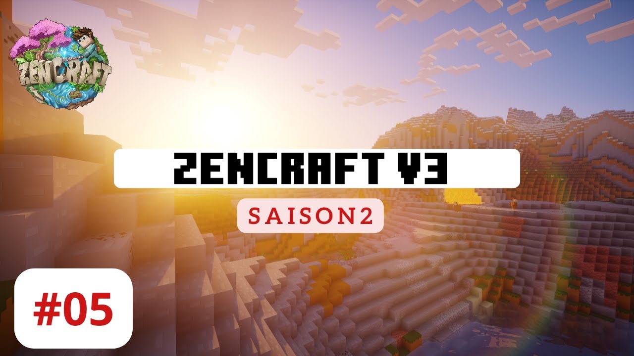 ZENCRAFT V3 SAISON 2 EPISODE #05 : à la recherche des minerais partie 1 ...