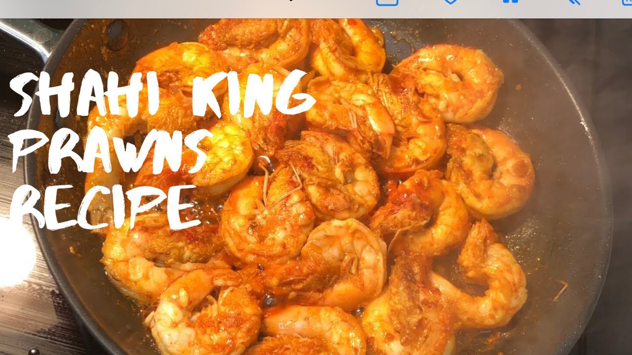 Super quick shahi king prawns/Shrimps Masala - YouTube