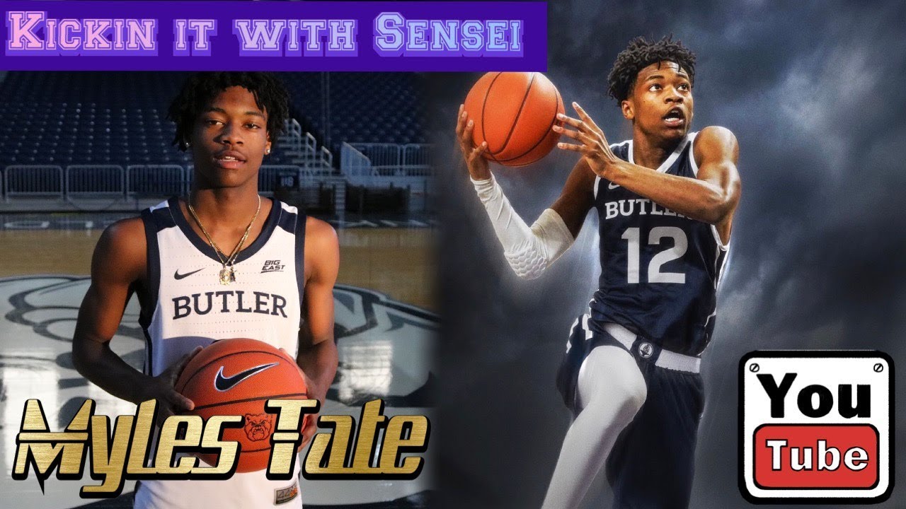 Kickin it with Sensei: 4⭐️ Myles Tate Butler Commit 🐶 - YouTube