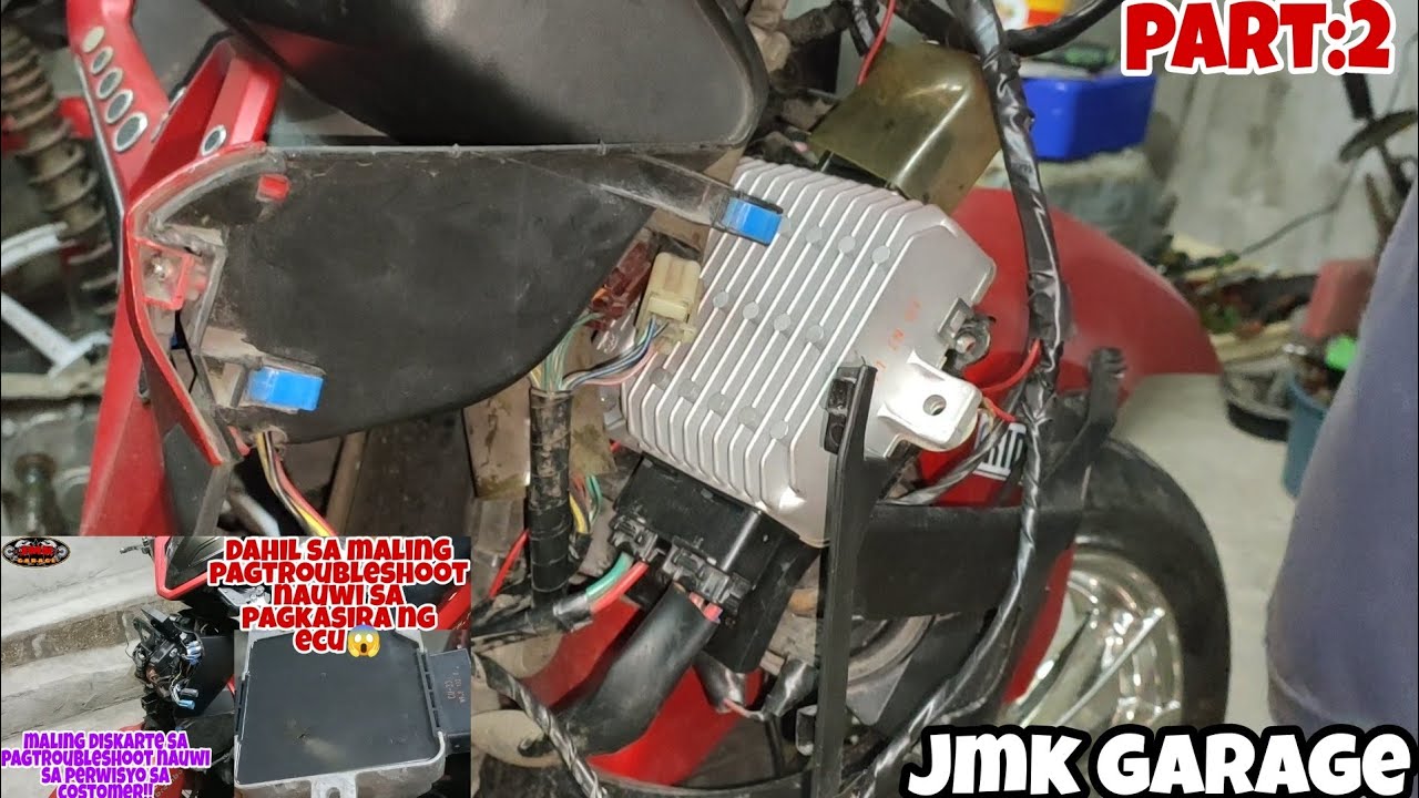part:2 honda click nasunog ang ecu||napalitan na binigay na ang bagong ...