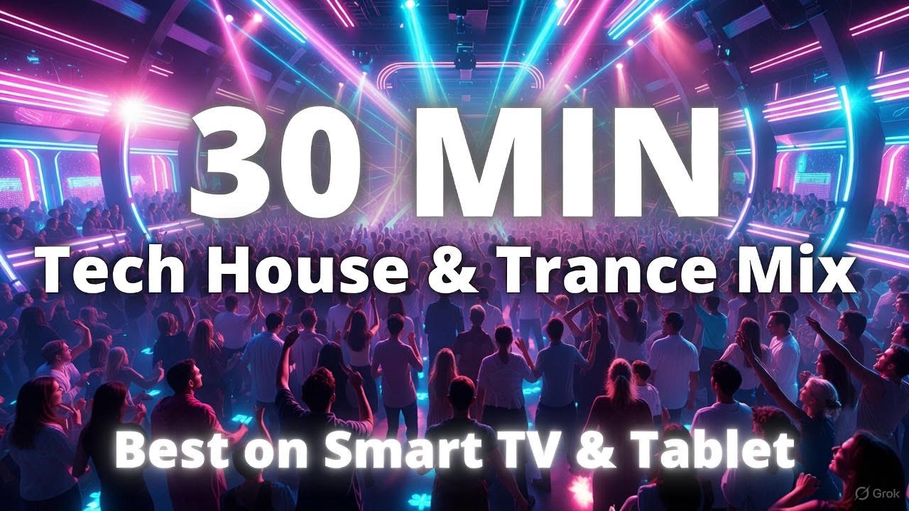 Tech House & Trance Mix | Best Experience on Smart TV & Tablet SERIES 2 ...