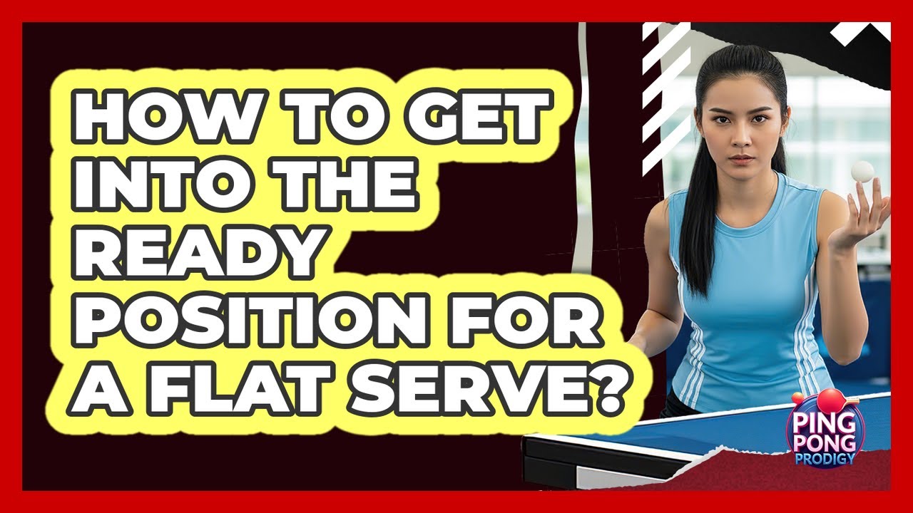 How To Get Into The Ready Position For A Flat Serve? - YouTube