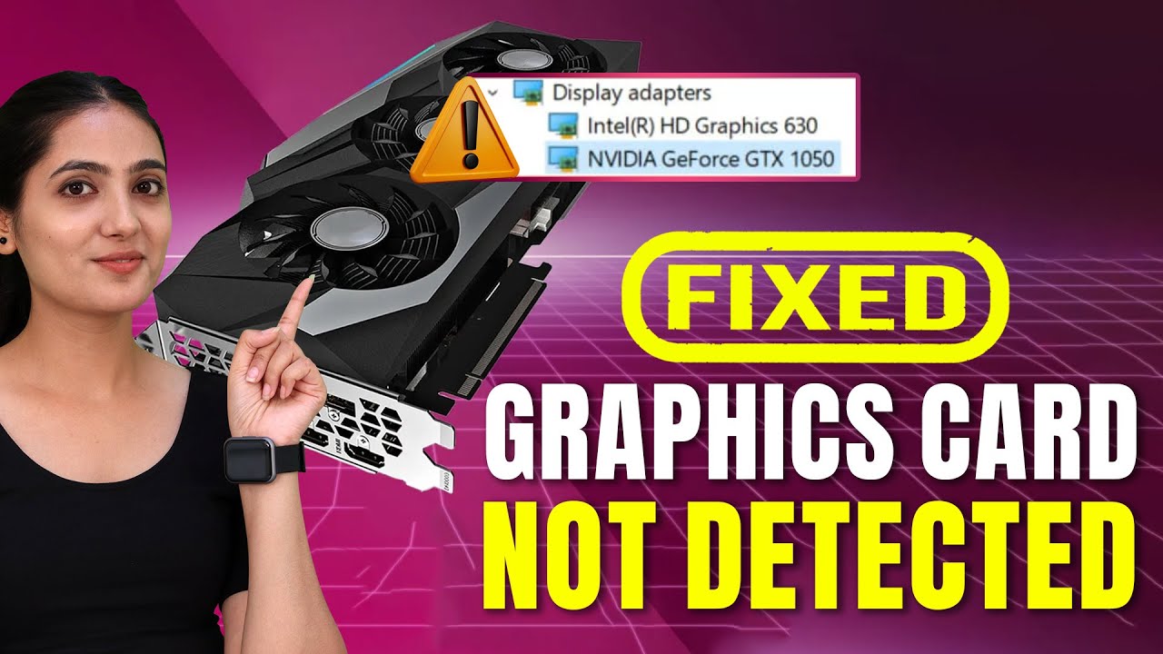 Fix Graphics Card Not Detected on Windows PC | Easy Solutions! # ...