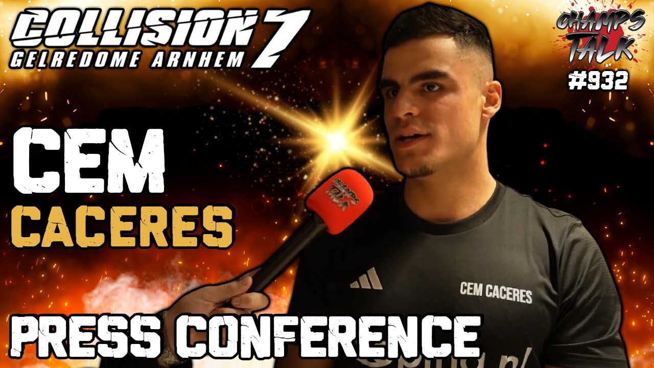 CEM CACERES ‘Ik ben MENTAAL STERK!’ GLORY #COLLISION7 Pre-Fight ...