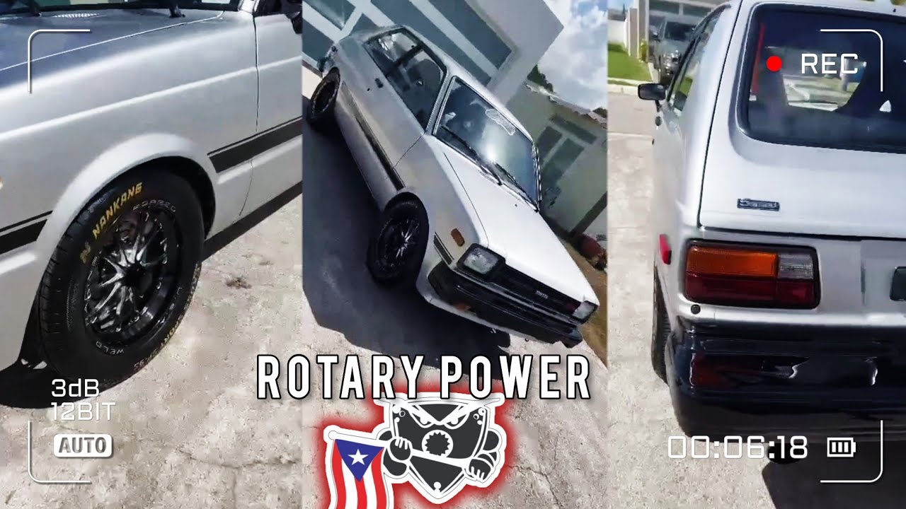 Toyota Starlet Rotary Power ( Puerto Rico La isla del Rotor ) - YouTube