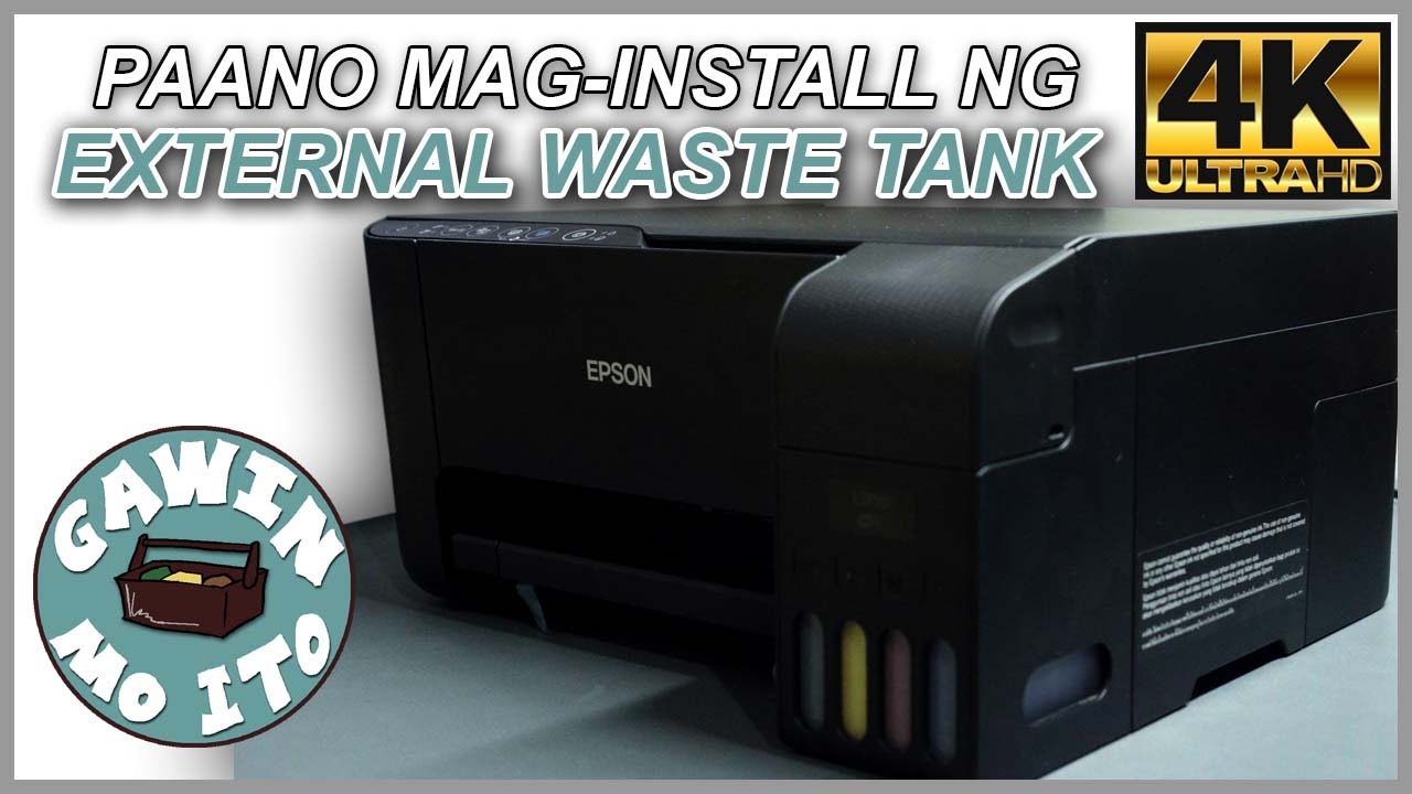 How to Install Waste Tank for Epson L1210, L1250, L3210, L3216, L3250 ...