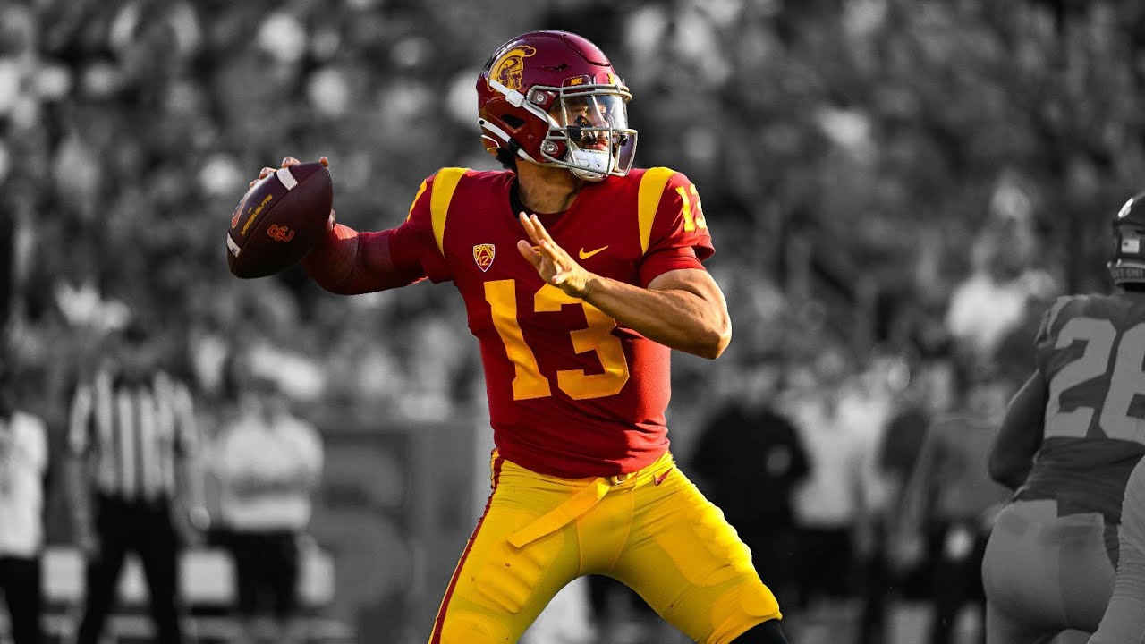 Caleb Williams II Official 2023 Junior USC Highlights - YouTube