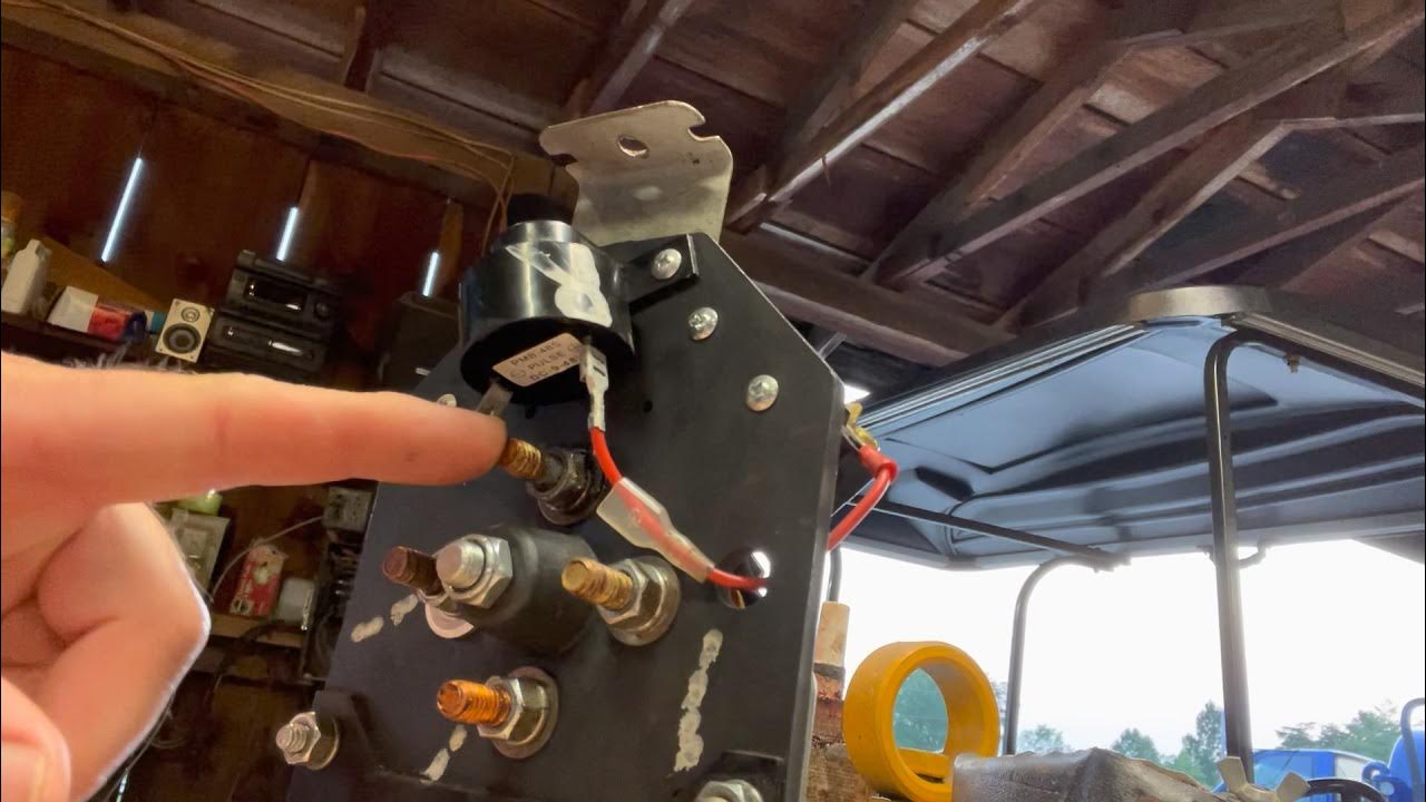 1996 ezgo Forward/reverse switch - YouTube