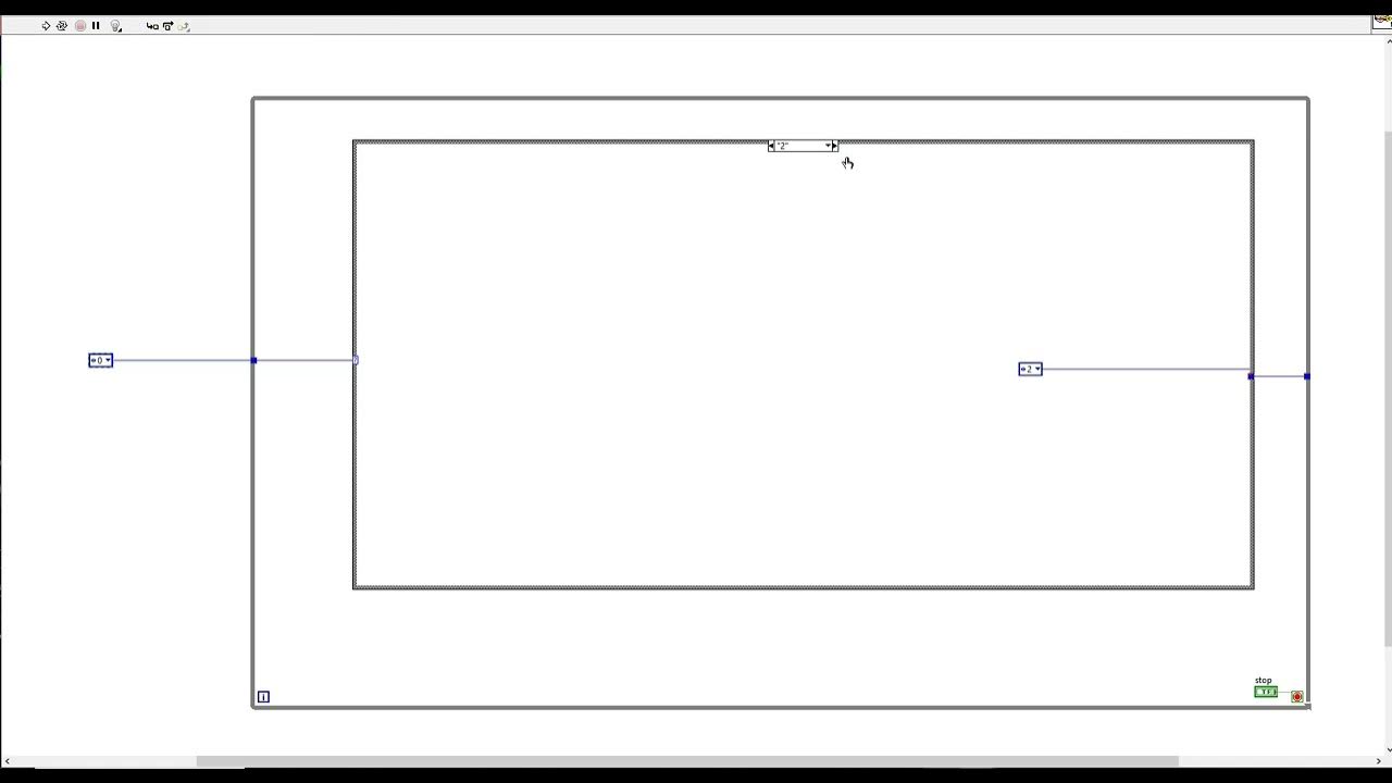 LabView Basic 1: LabView basic state machine using enum while loop and case selector - YouTube