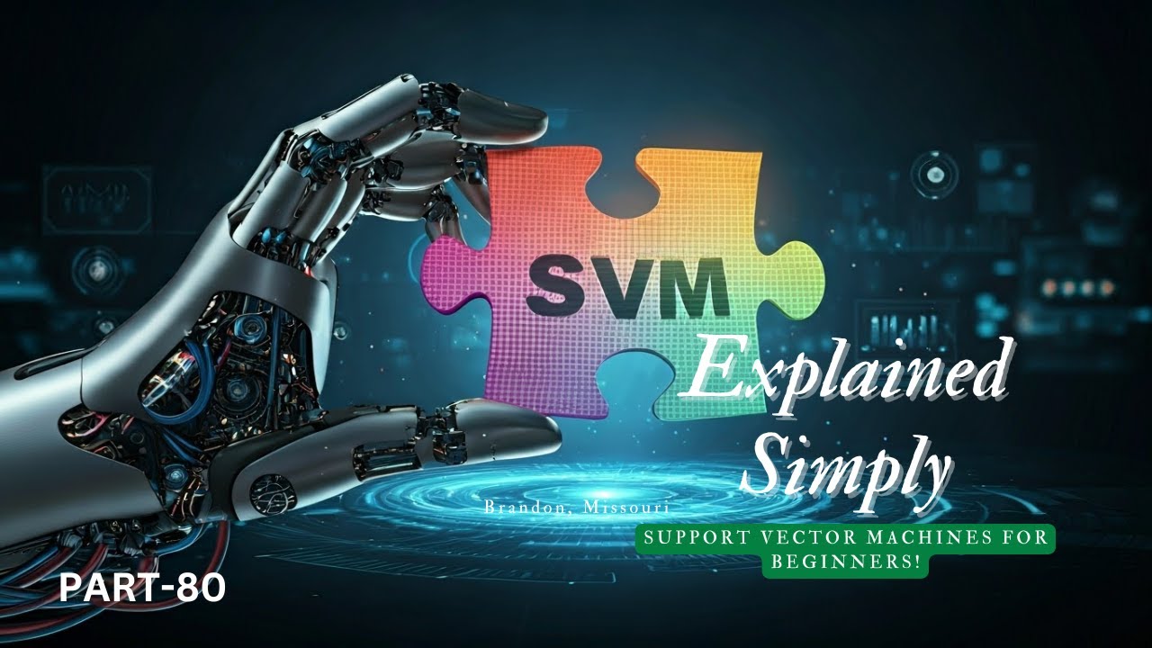 SVM Explained Simply: Support Vector Machines for Beginners! - YouTube