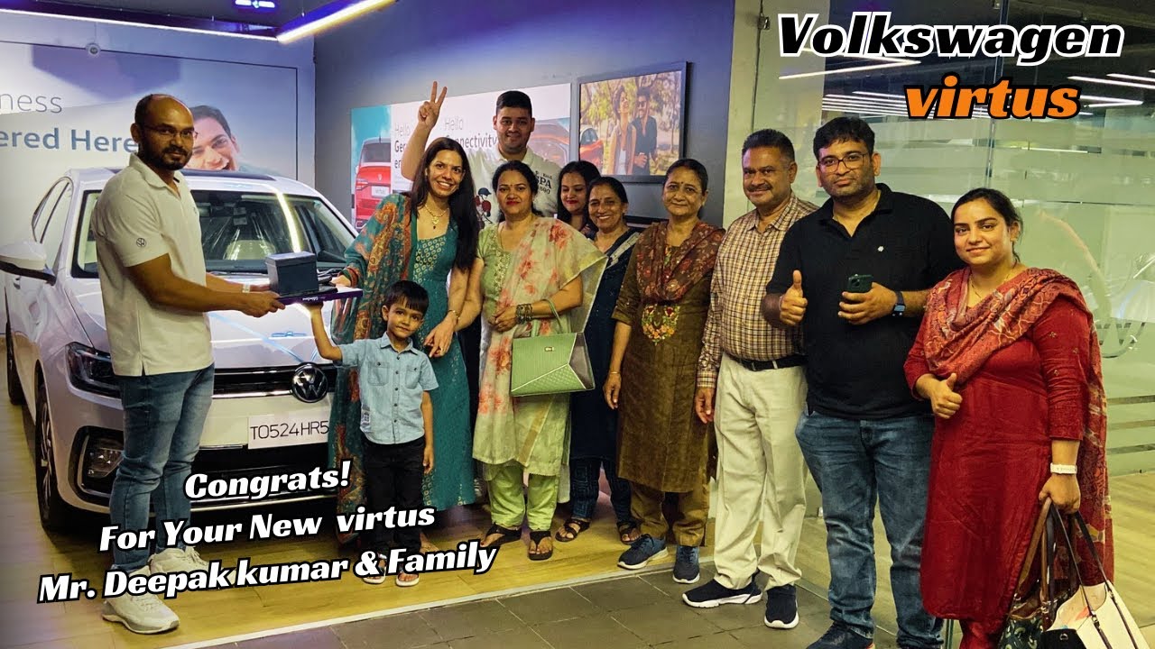 Mr. Deepak working With koito Group @ VW virtus Delivery Ceremony ...