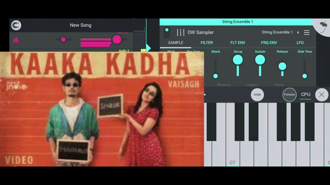 Vaisagh - Kaaka Kadha Song Keyboard | Ft. Pawan Alex & Ann Sheetal ...