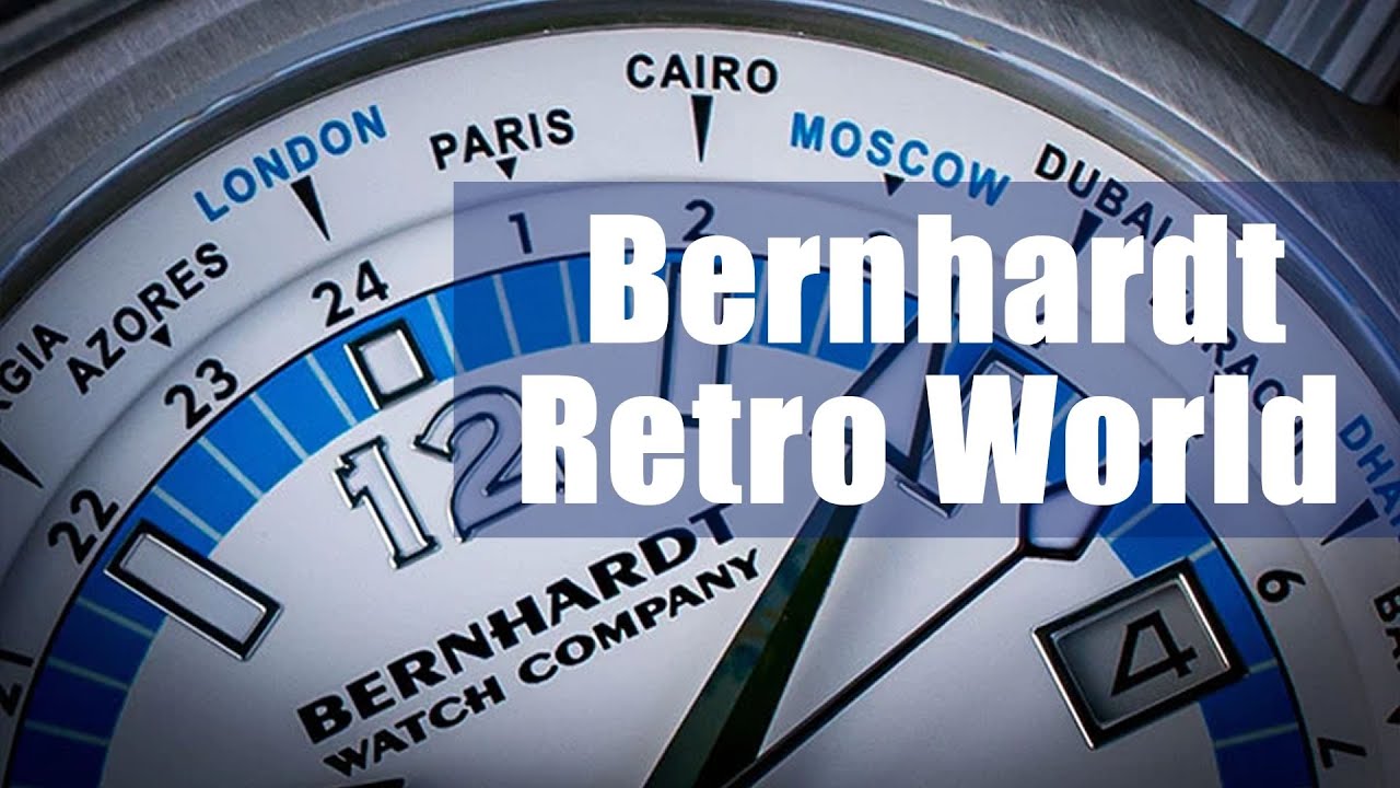 Bernhardt Watch Company Retro World (Review) - YouTube