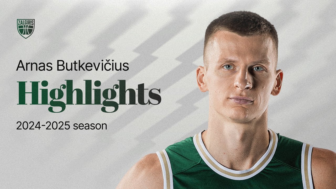 Arnas Butkevičius | 2024-2025 Season Highlights - YouTube