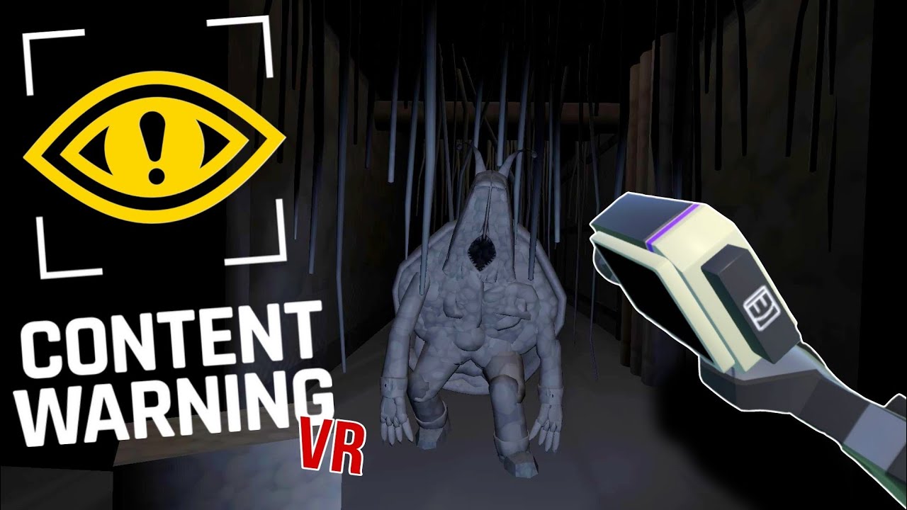 Content Warning VR Is SCARY.. - YouTube