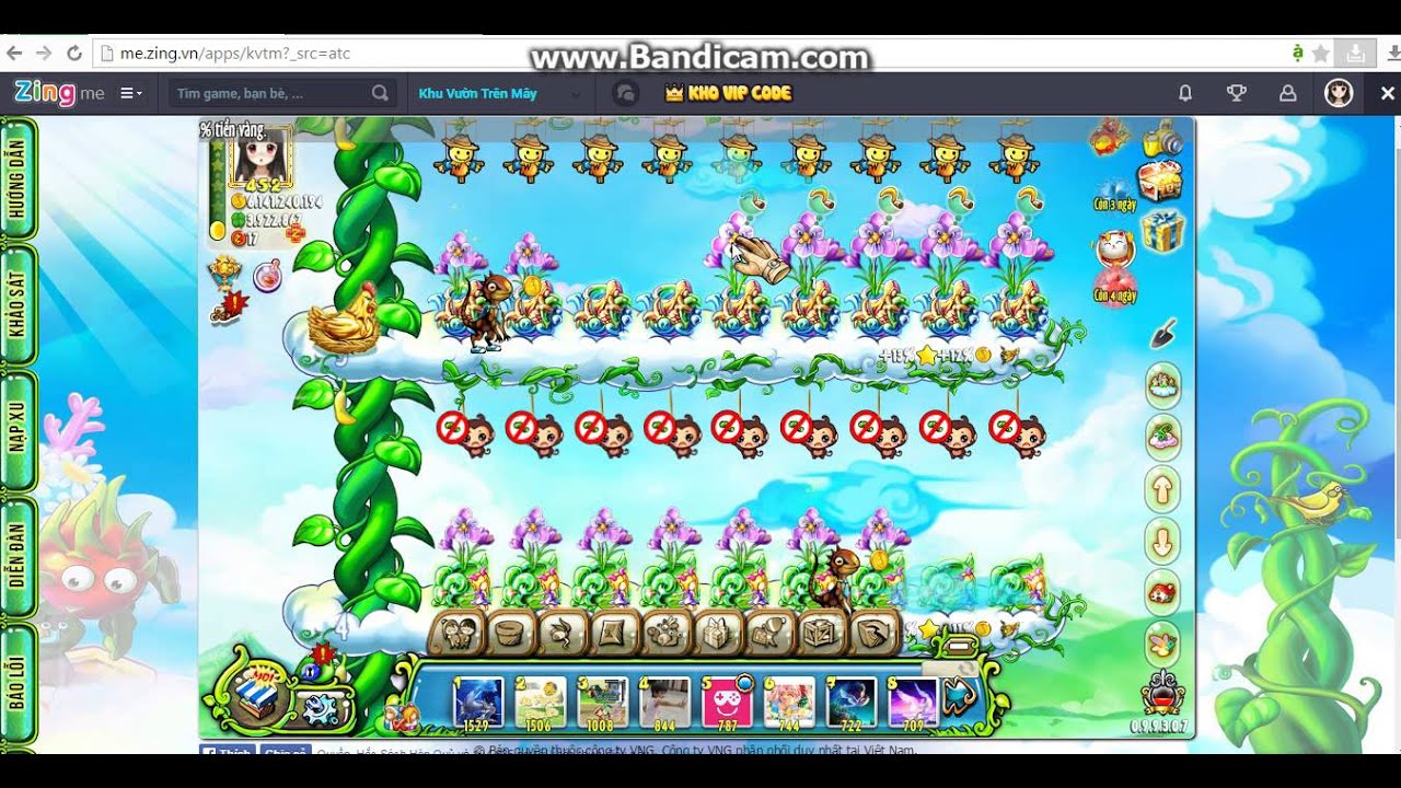 Khu vườn trên mây trên Zing me lv452 - YouTube