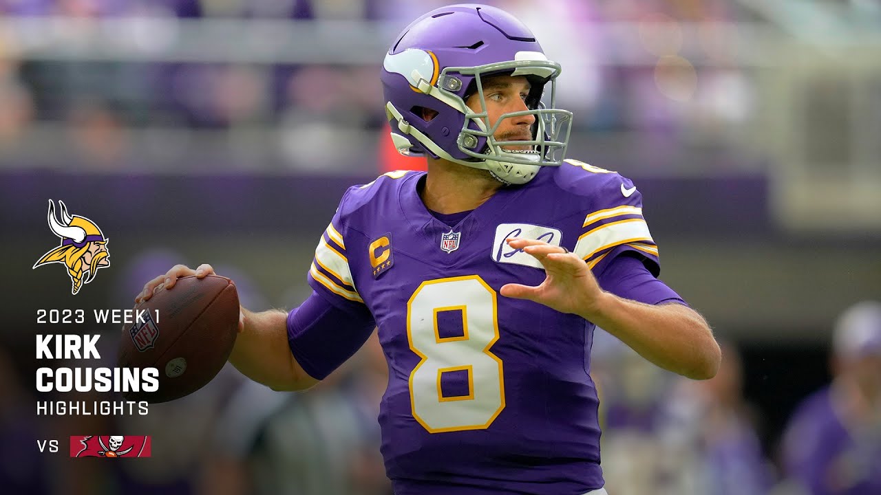 Kirk Cousins' Best throws from 344-yard game - YouTube