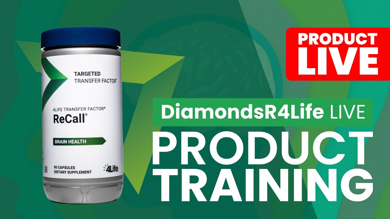 4Life ReCall // Product Training LIVE // DiamondsR4Life - YouTube