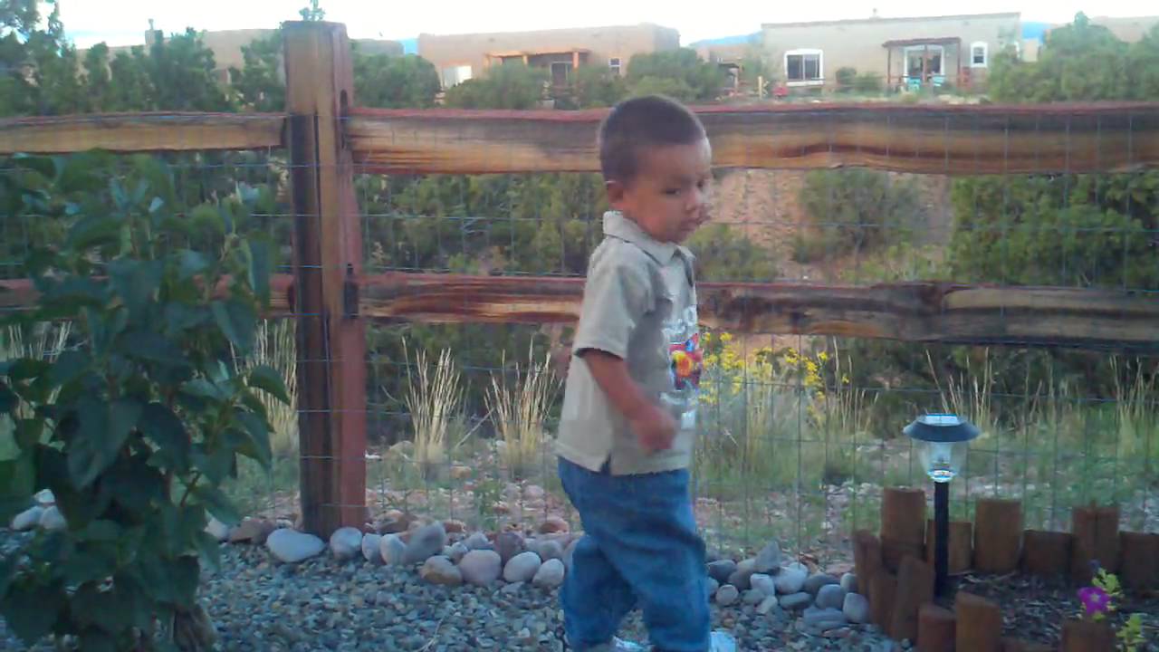 Jerome Chavez in backyard - YouTube