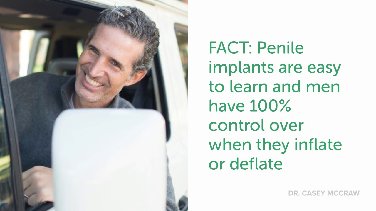 Penile Implants for ED: Fact vs. Myth | Dr. Casey McCraw MD - YouTube
