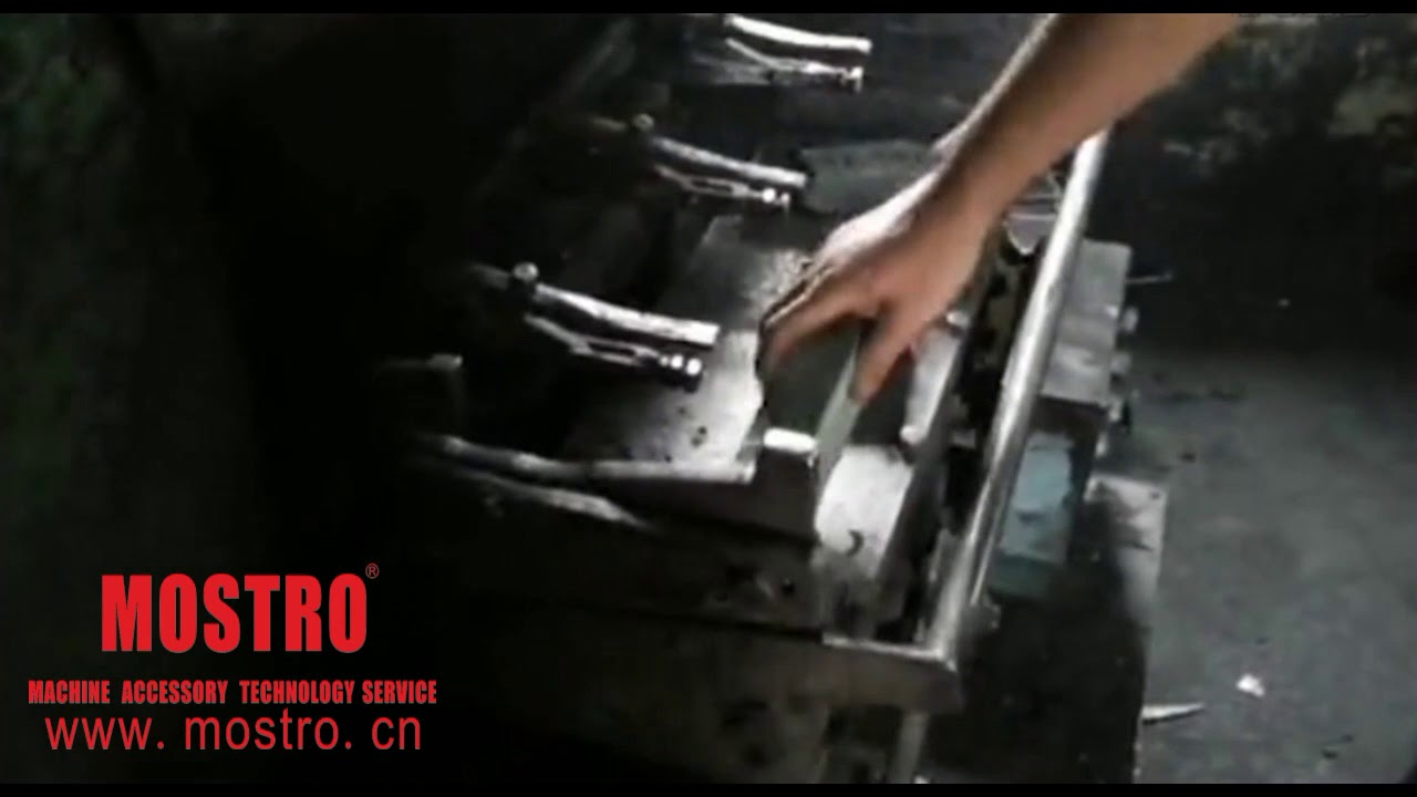 PG-600 hydraulic automatic single side polishing machine - YouTube