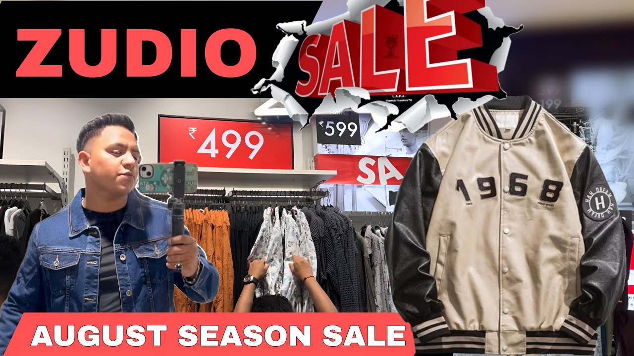 BEST 4 JACKET UNDER ₹500 in ZUDIO KURLA August sale in kurla vlog - YouTube