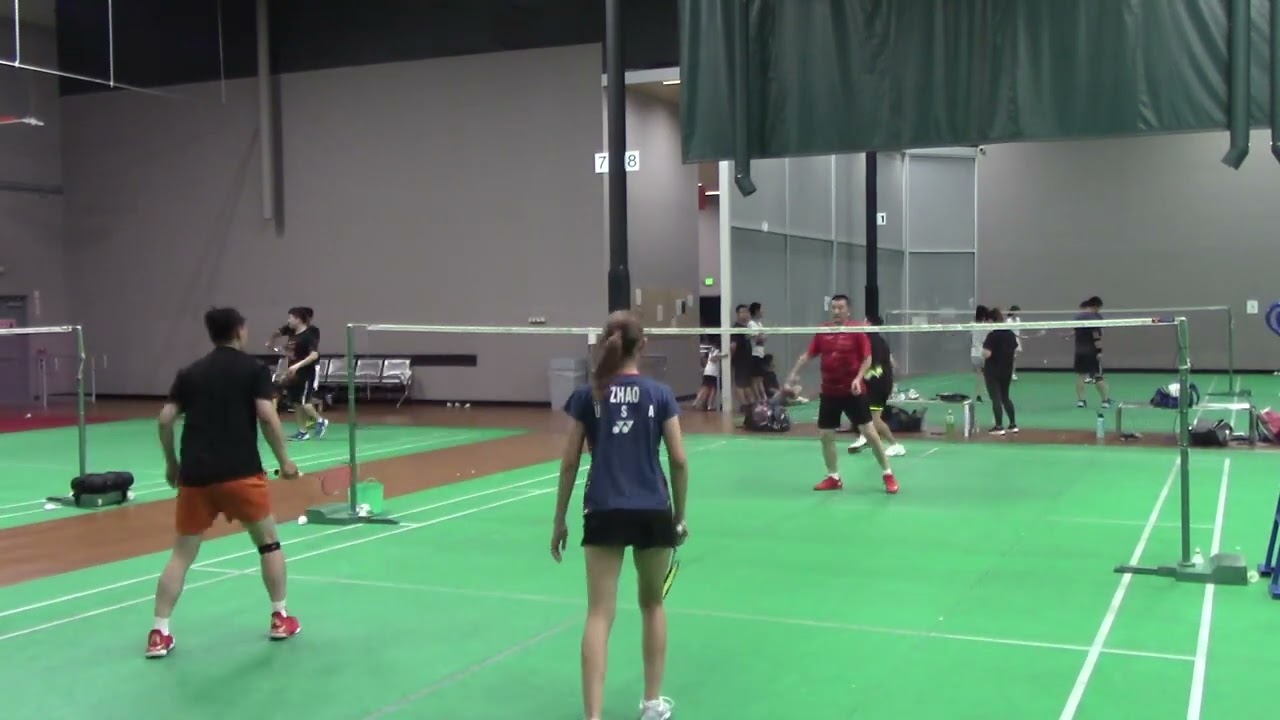 Alan & friends 8 24 22 3 Arena Badminton club games are very fun to ...