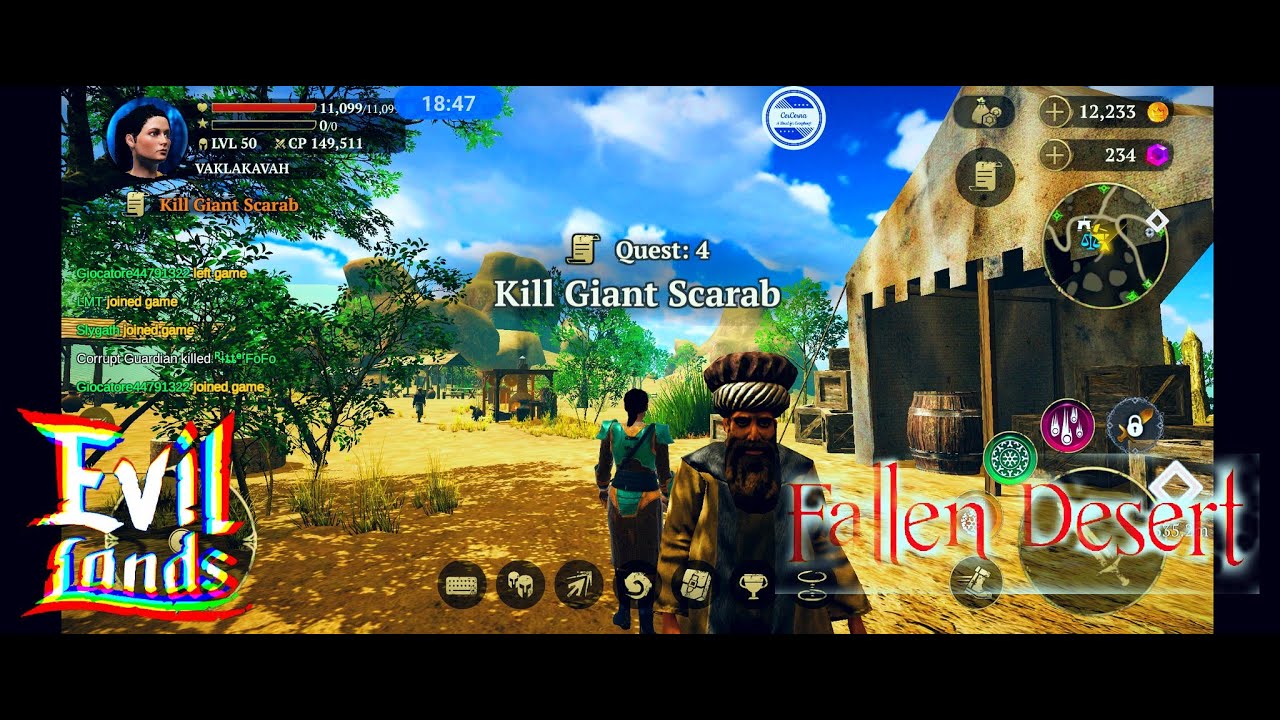 4th QUEST BUG HUNT IN FALLEN DESERT EVIL LANDS NEW MAP - YouTube