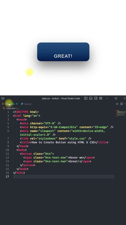 How to Create amazing Hover Effect button using HTML and CSS || #codedot #html5 #css3 # ...