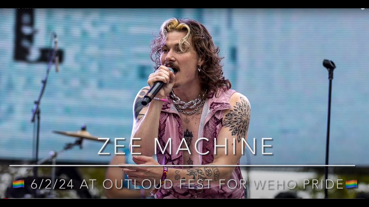 Zee Machine Proves Pop Perfection at Outloud Fest for WeHo Pride - YouTube