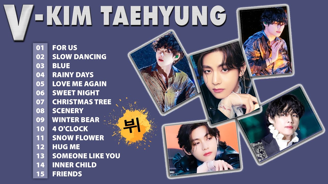 V (KIM TAEHYUNG BTS - 뷔) PLAYLIST 2023 | BTS V (김태형) Playlist 2023 ...