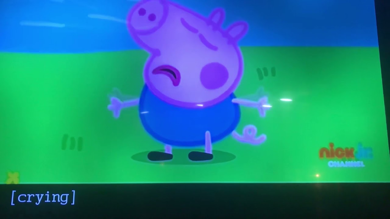 Peppa pig George crying 13 - YouTube