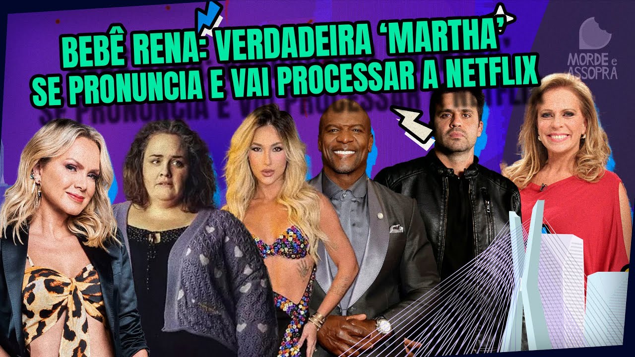 CHRISTINA ROCHA FORA DO SBT, TERRY CREWS NO BRASIL, MARTHA DO BEBÊ RENA ...