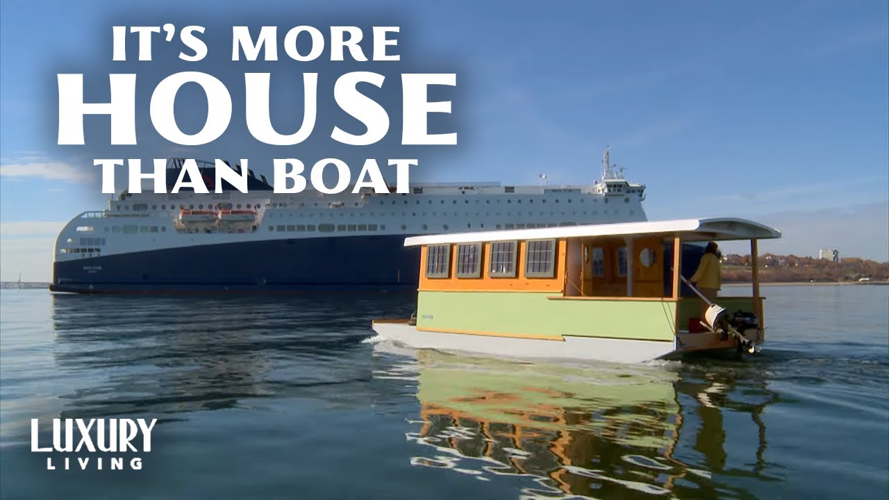 Building a tiny float home from scratch is NOT easy | My Floating Home ...