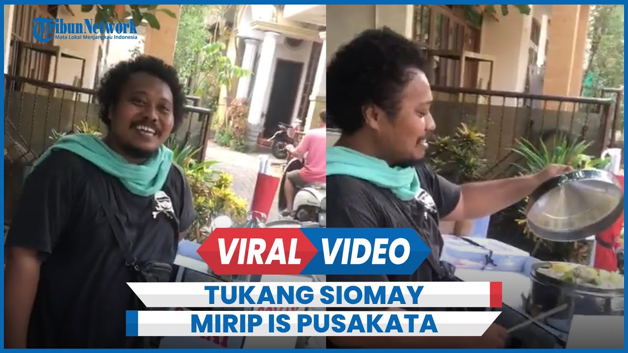 Viral Tukang Siomay Mirip Is Pusakata Payung Teduh - YouTube