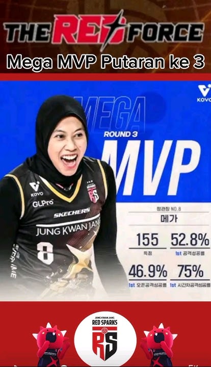 mega Mvp putaran ke 3 #megawati #redsparks #volleyball - YouTube