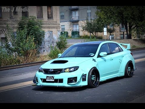Mando's Tiffany Blue Widebody STI! - YouTube