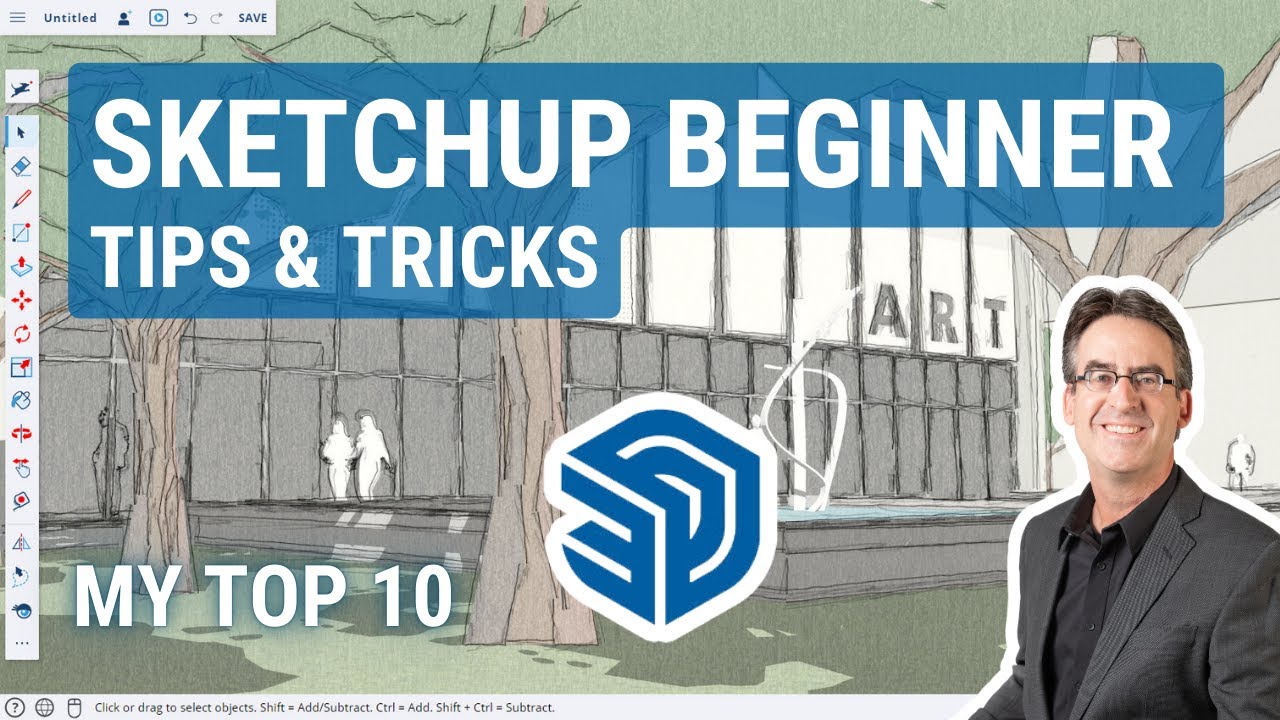 Master the Basics: Top 10 SketchUp Tricks Every Beginner Needs - YouTube