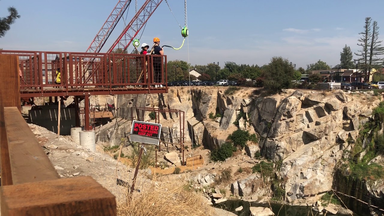Rocklin Quarry Park Drop Zone - YouTube