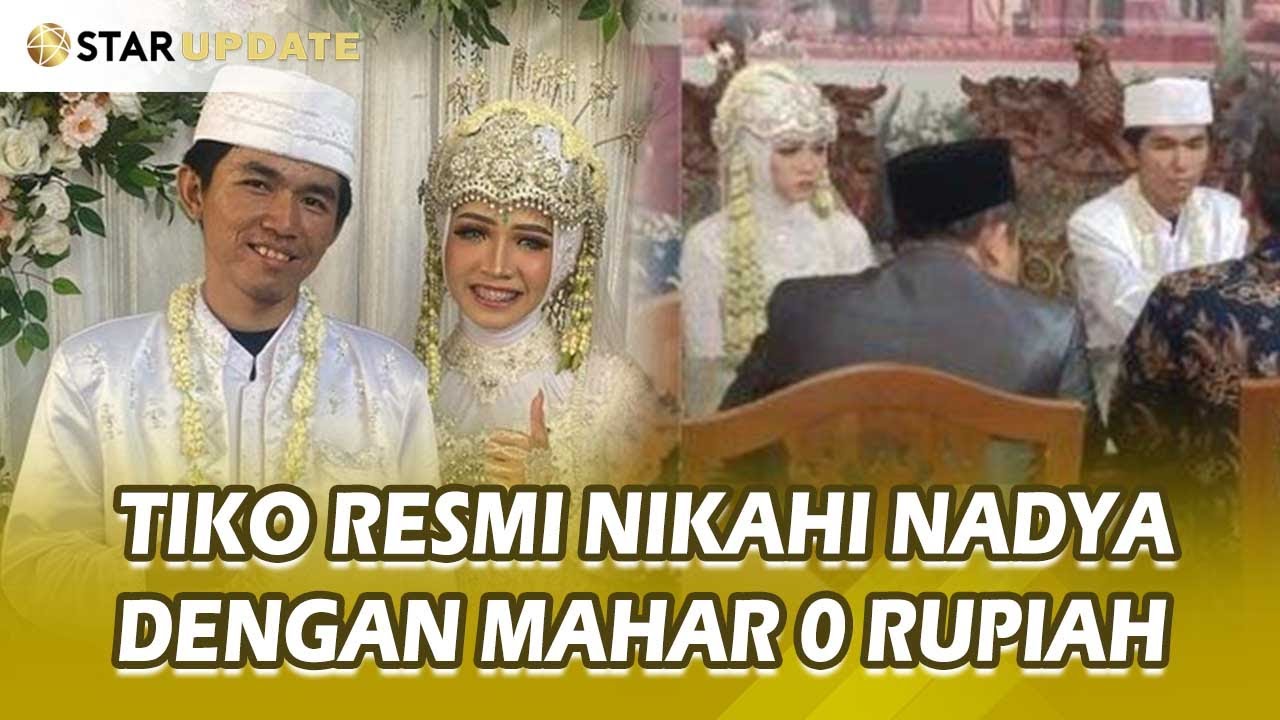 HOT NEWS !! Tiko Akhirnya Nikahi Sang Kekasih Dengan Mahar 0 Rupiah !! - STAR UPDATE - YouTube