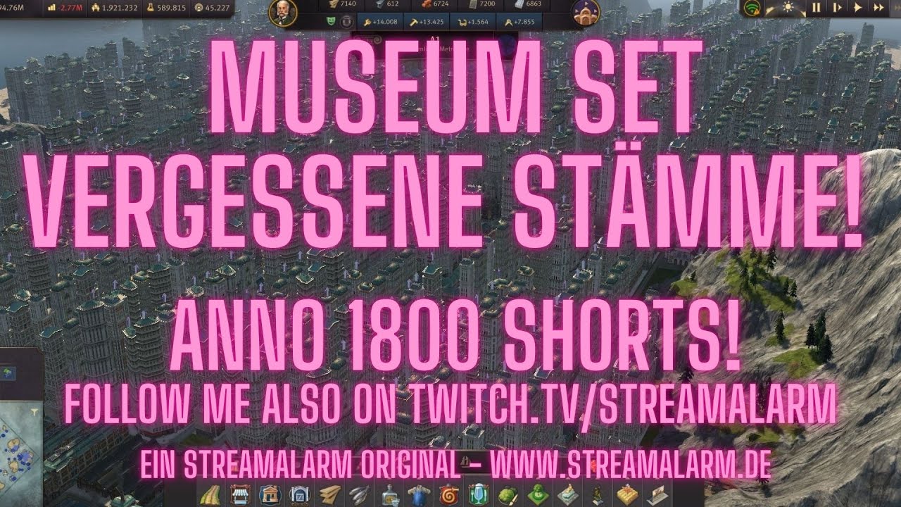 Anno 1800 - Museum Set Vergessene Stämme! Reduziere Kaffee, um 5 ...