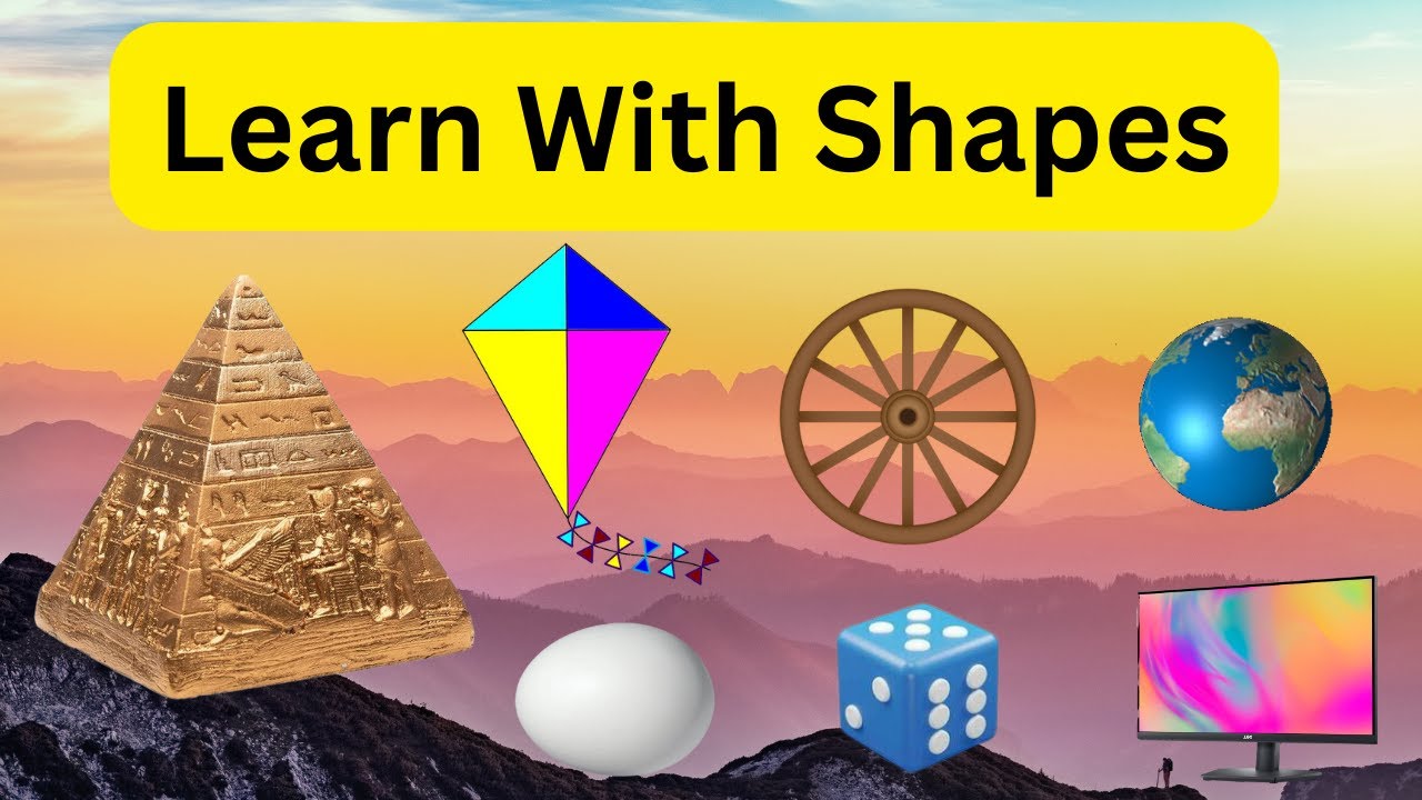 Geometrical shapes I Name of Shapes Iआकृति का नाम I Shape ka Naam I ...