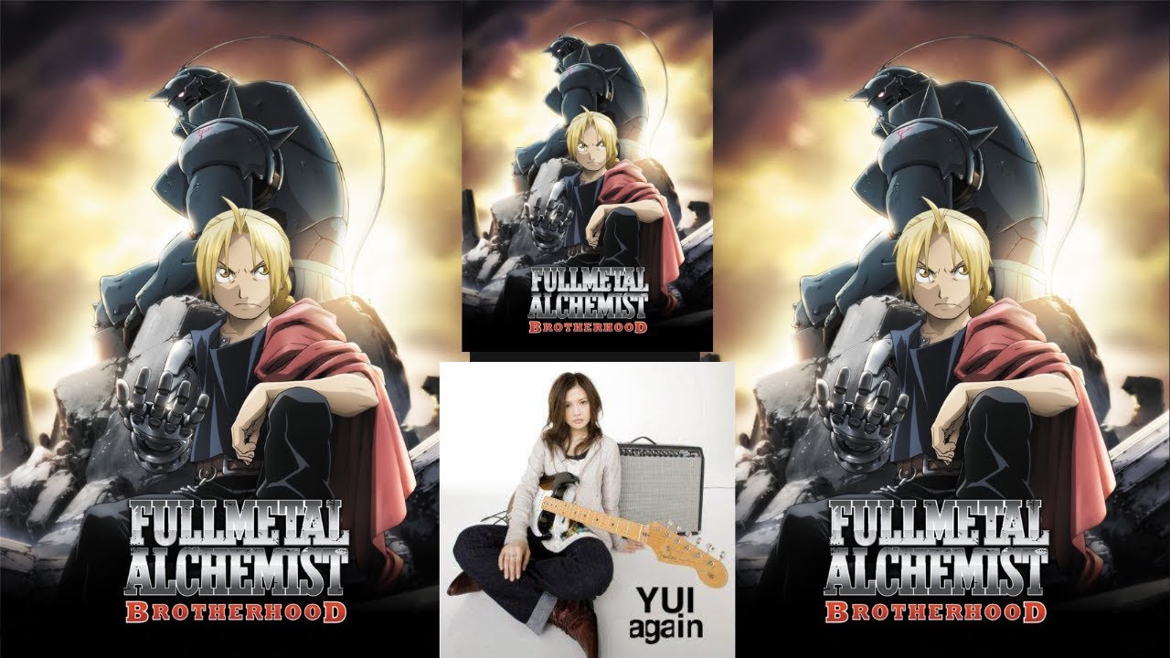 YUI Again Opening REMIX Full Metal Alchemists Brotherhood 2023 # ...