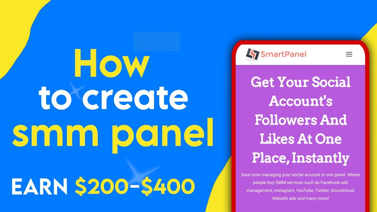 How to Create Your Own Smm Panel For Free 2023 | How to Start SMM ...