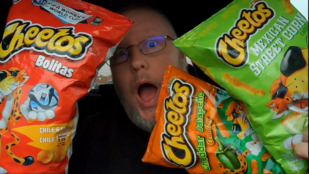 Cheetos De Mexico! Mexican Street Corn, Chili Cheese Bolitas, & Cheddar ...