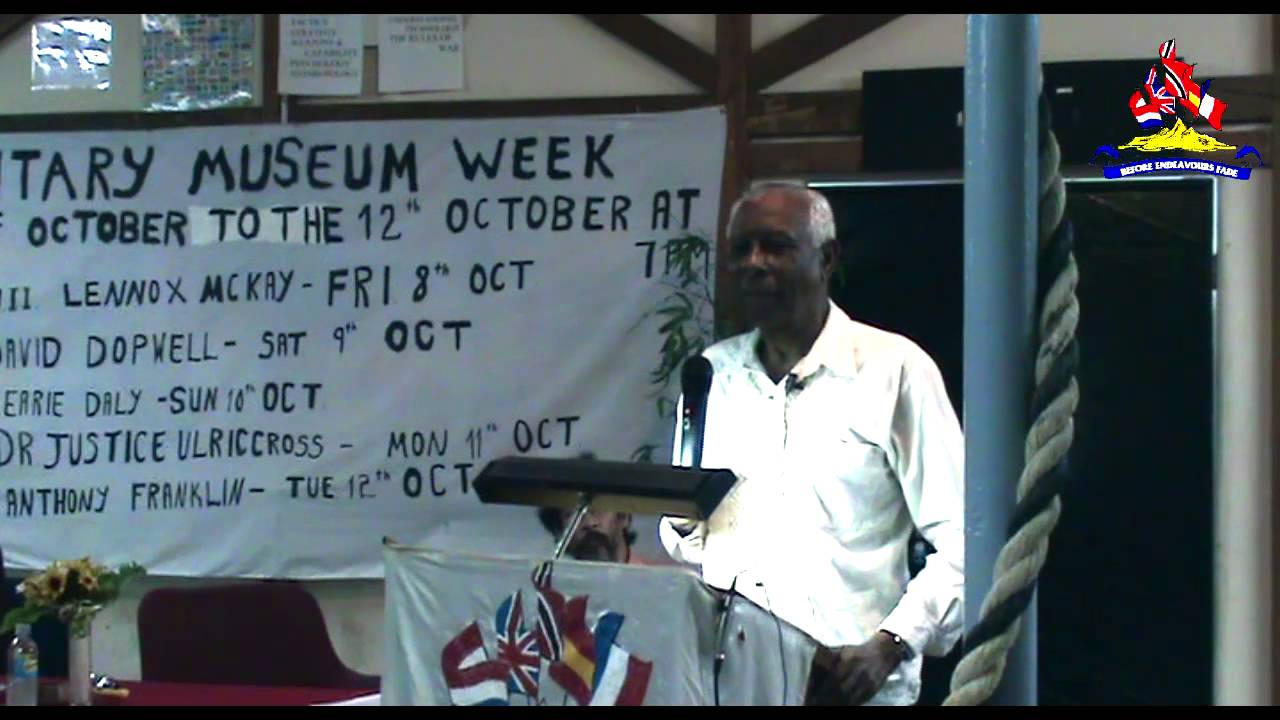 Military History Week 2010 - R.A.F.Squadron Leader Ulric Cross - YouTube