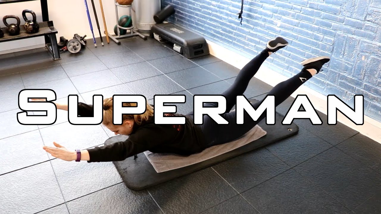 Superman - ACLO fitness - YouTube